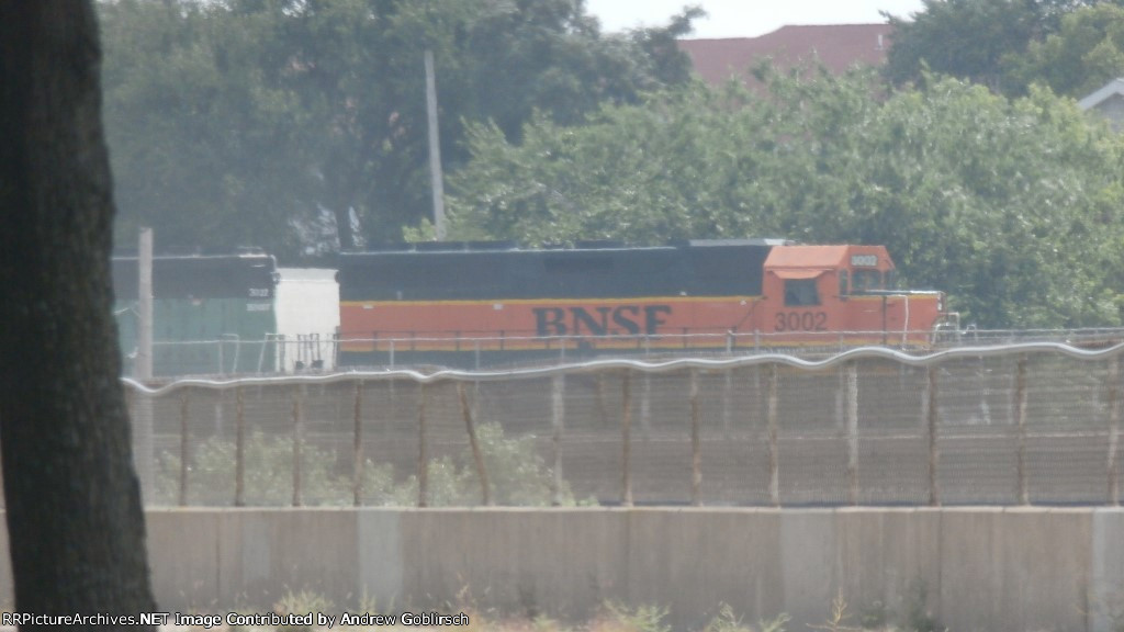 BNSF 3002 Cross this Bridge